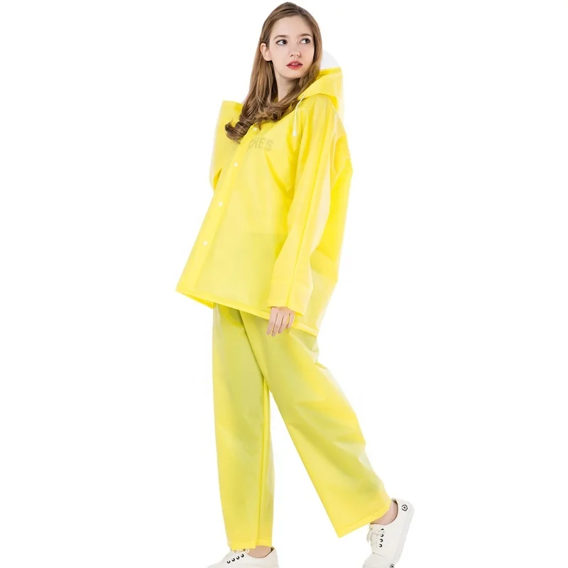 Classic Pvc-coated Raincoat Large Yellow Pvc Long Rainwear - Buy ...