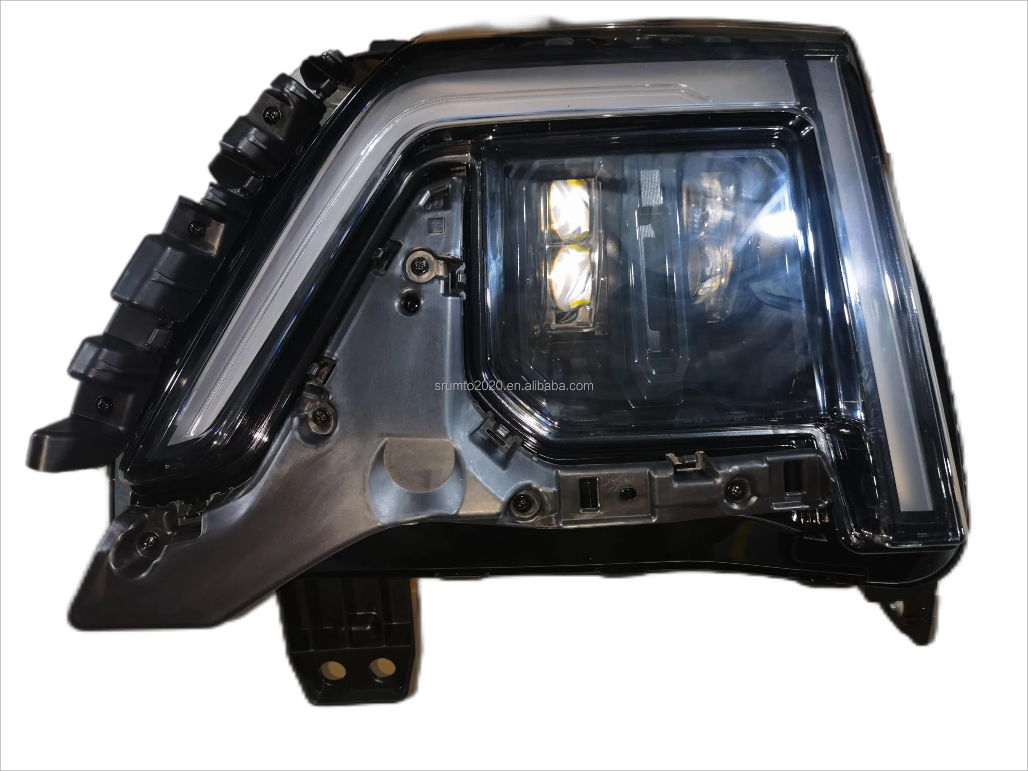 GMC SIERRA 1500 Headlamp Black Base 2023 2024 85604121 85604122