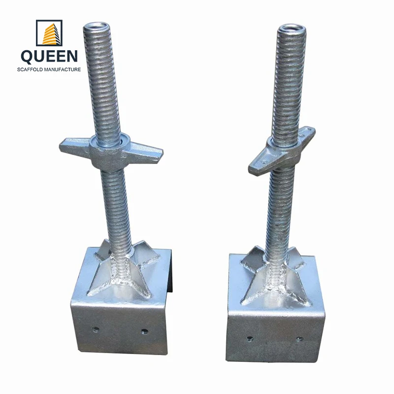 Forkhead Adjustable Scaffolding Shoring Jack Base Screw Jack - Durable ...