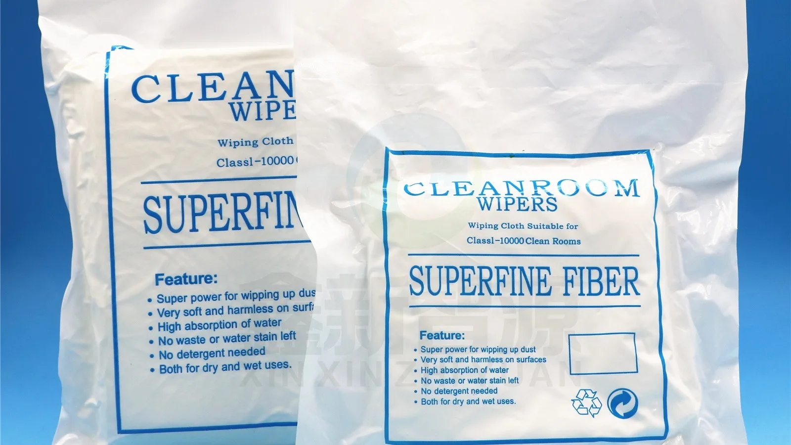 Cleaning Consumables! Superfine Fiber Cleanroom Wipers 9*9 Inch Non ...