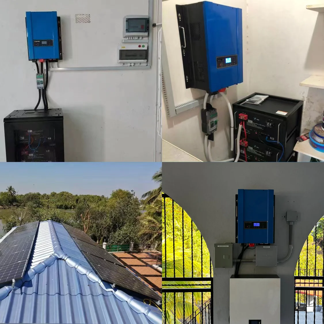 Sacolar 120v 240v Split Phase Inverter 6kw 12kw 18kw Off Grid Home ...