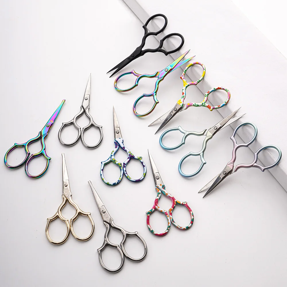 Embroidery Scissors 3.5inch Stainless Steel Multi-Purpose Manicure ...