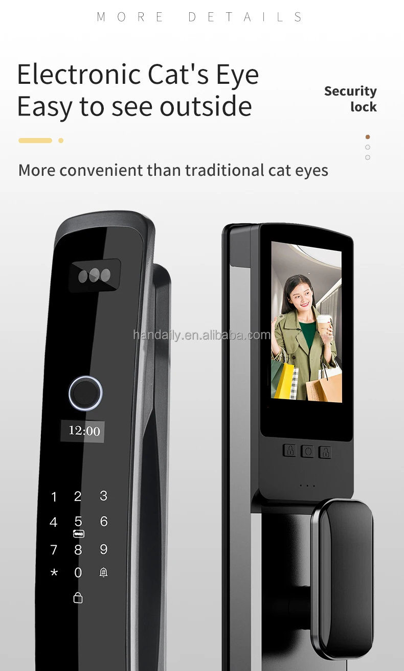 Fully Automatic Digital Lock with Wi-Fi & 3D Face Recognition ...