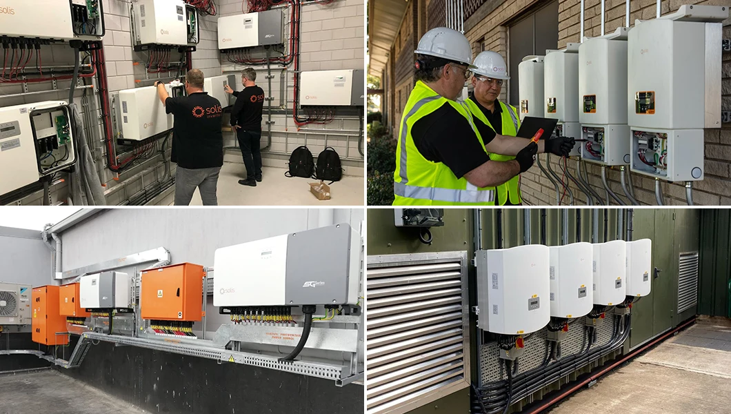 Solis-inversor De Energía Solar Conectado A La Red 5g,30kw,40kw,50kw ...