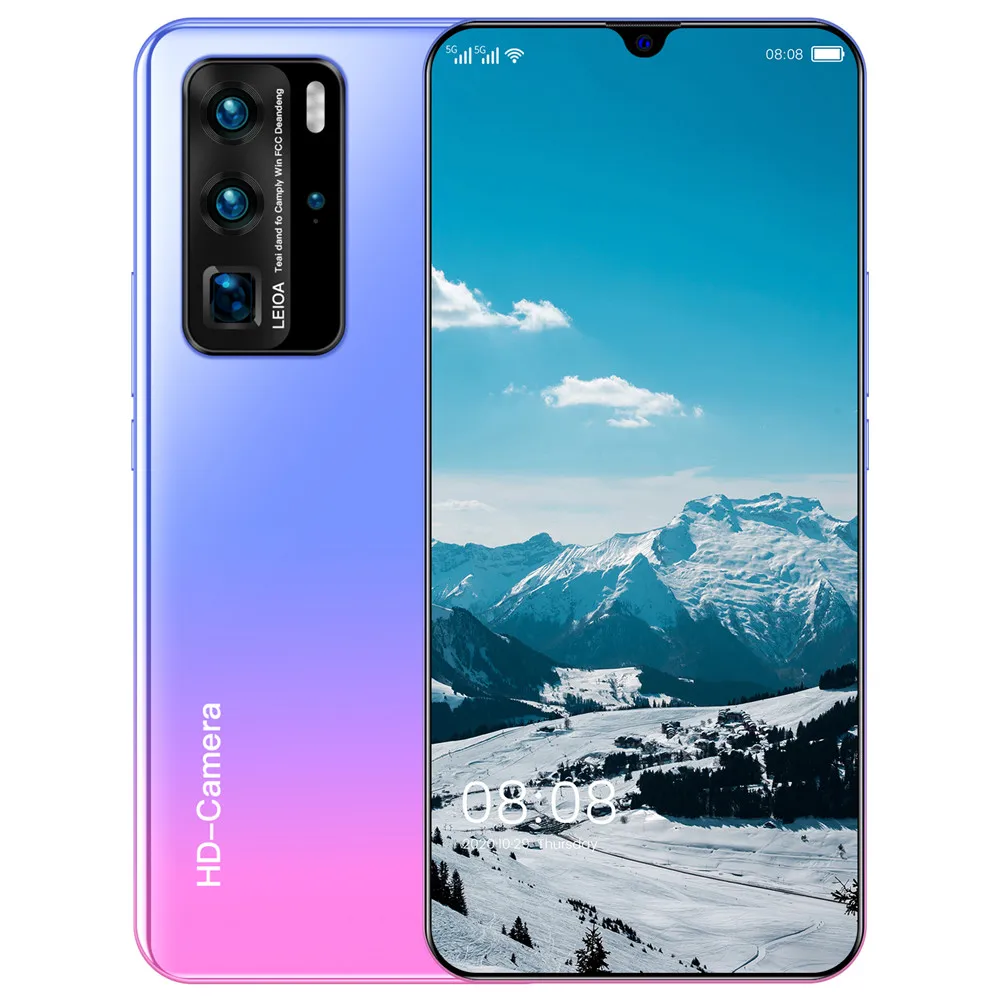 P60 Pro 4K HD camera 5G mobile phone 7.1-inch water drop screen 12 ...