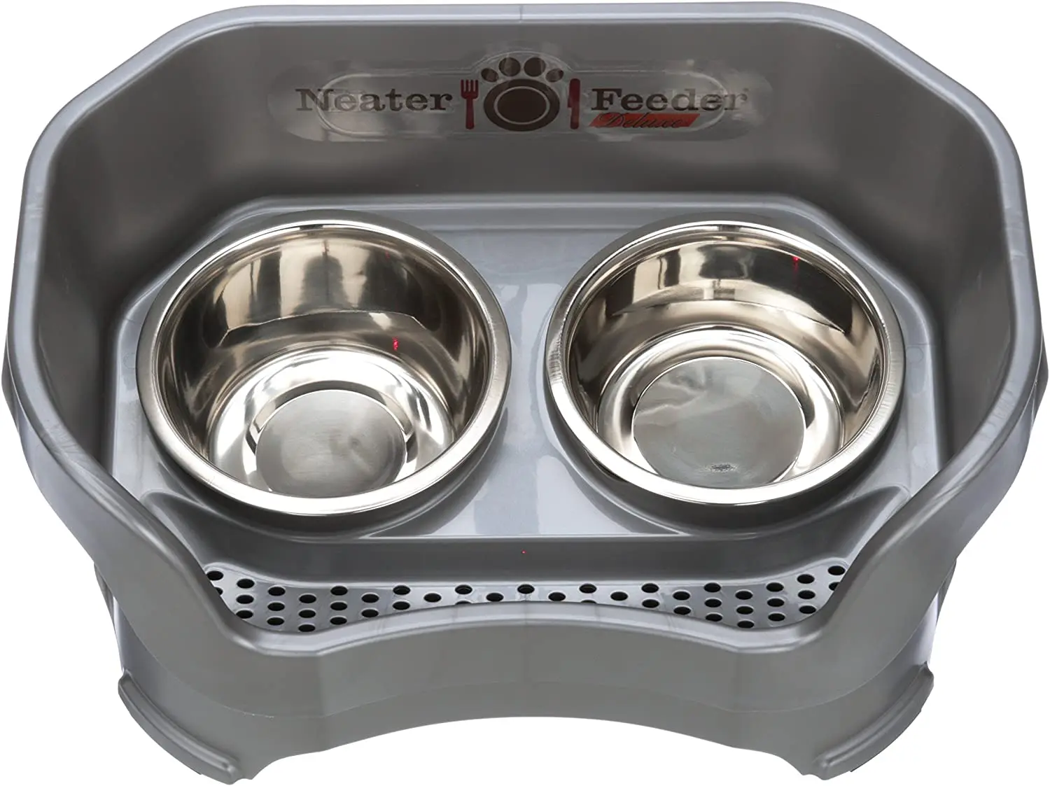 Luxury Feeder Deluxe With Leg Extensions Raised Dog Bowl Stand 2 Dog ...