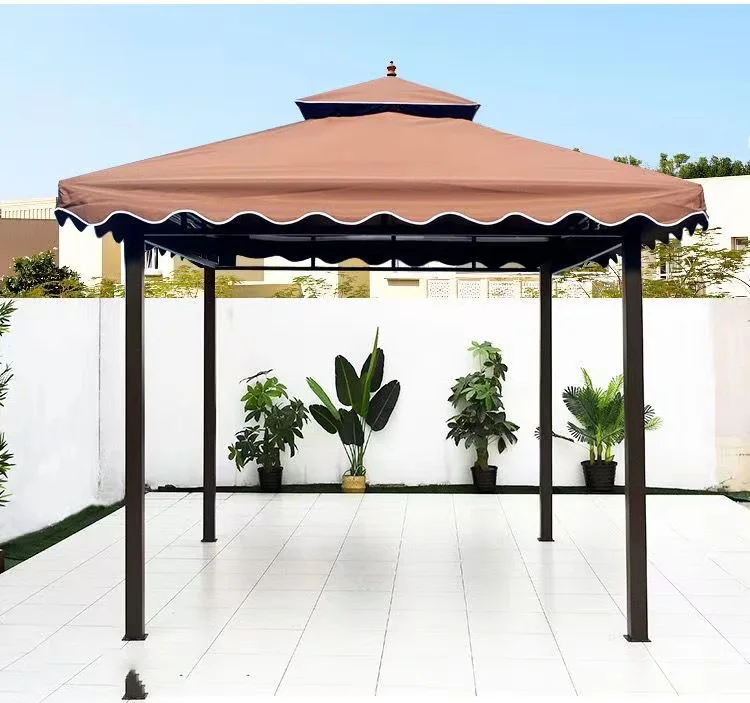 Modern 3x3 Metal Garden Pergola Tent Waterproof Outdoor Gazebos for ...
