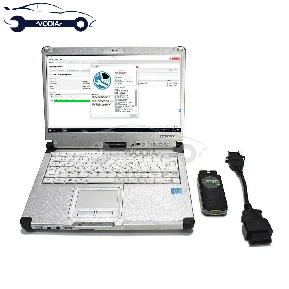 For Volvo VOCOM II 88894200 Heavy Duty Truck Diagnostic Tool VOCOM 2 ...