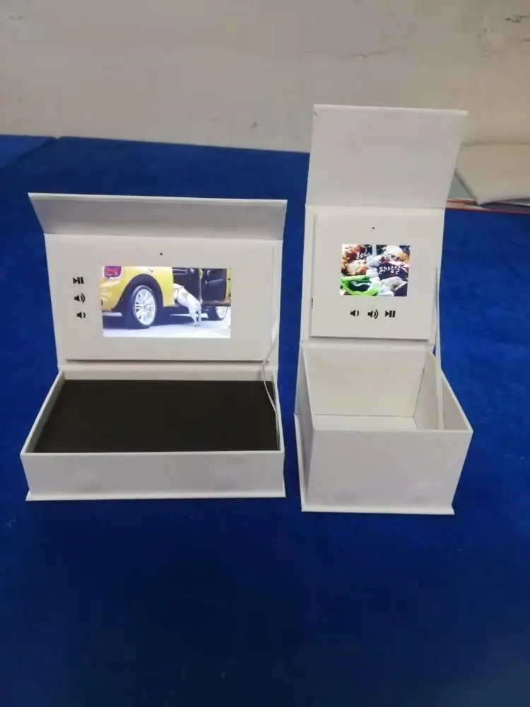 Customized 7 Inch LCD Video Box - Perfect for Weddings & Gifts