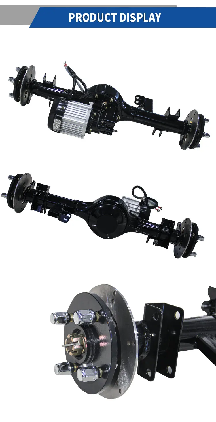 Cargo Trucks 72V DC Motor and Differential EV Conversion Kit
