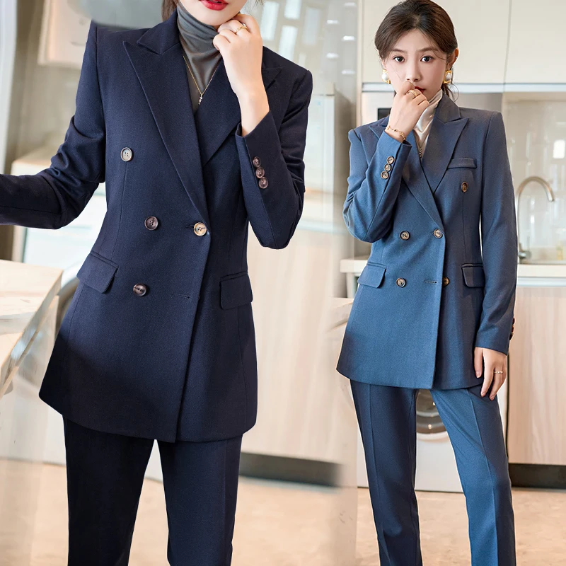Fashion Formal Office Uniform Lady Trouser Elegant Woman Suit| Alibaba.com