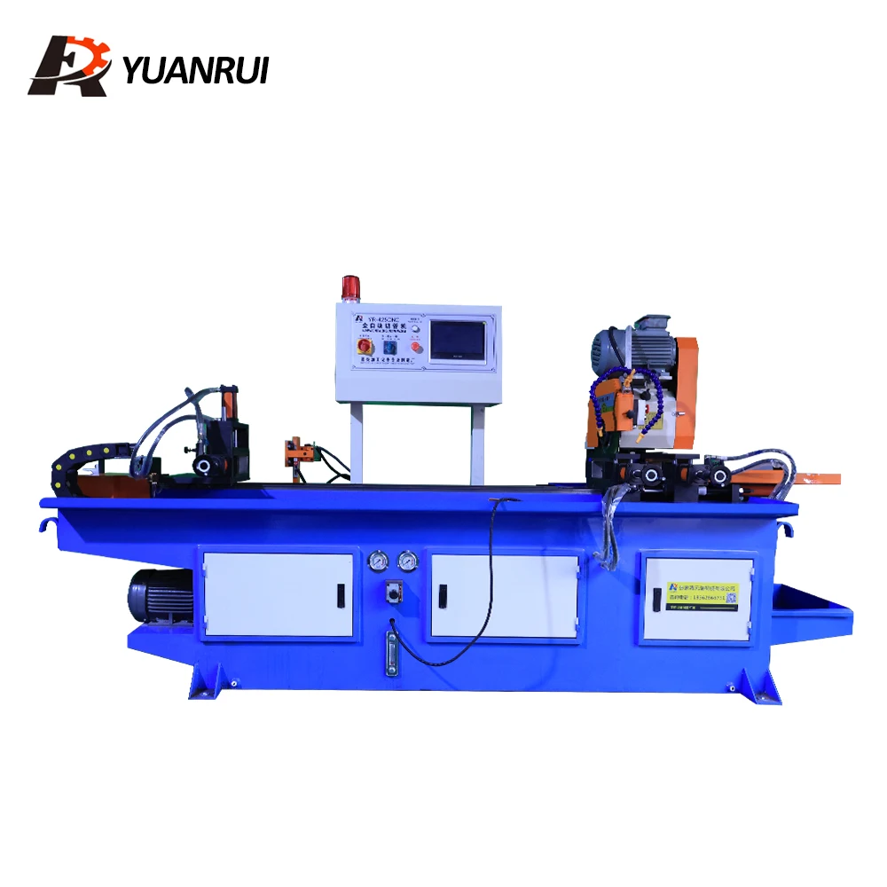 Pipe Square Pipe Transverse Cutting Machine,Servo Feeding Machine 425 Fully Automatic Pipe ...