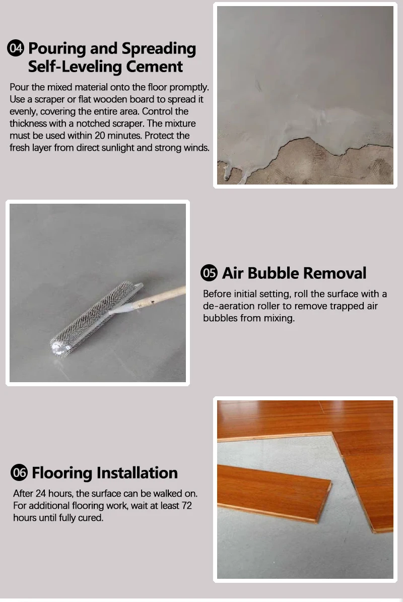 Polymer Modified Self Leveling Cement for Superior Adhesion and ...