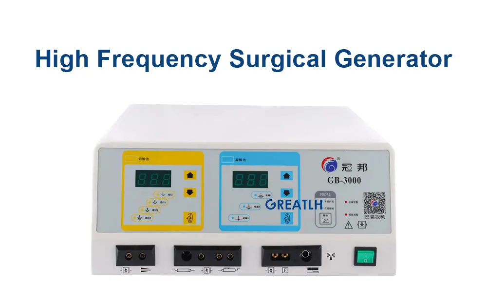 High Frequency Electrosurgical Cautery Unit Electrosurgical Generator ...