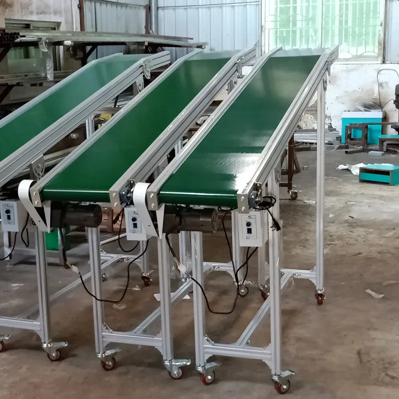 Customized Powered Stainless Steel Conveying Equipment Speed Adjusted ...