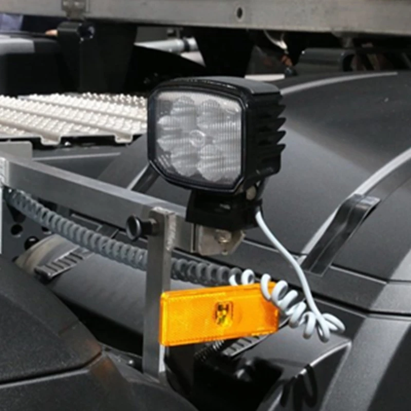 Led Side Marker Lights Amber Reflector For Mercedes Benz Actros Atego ...