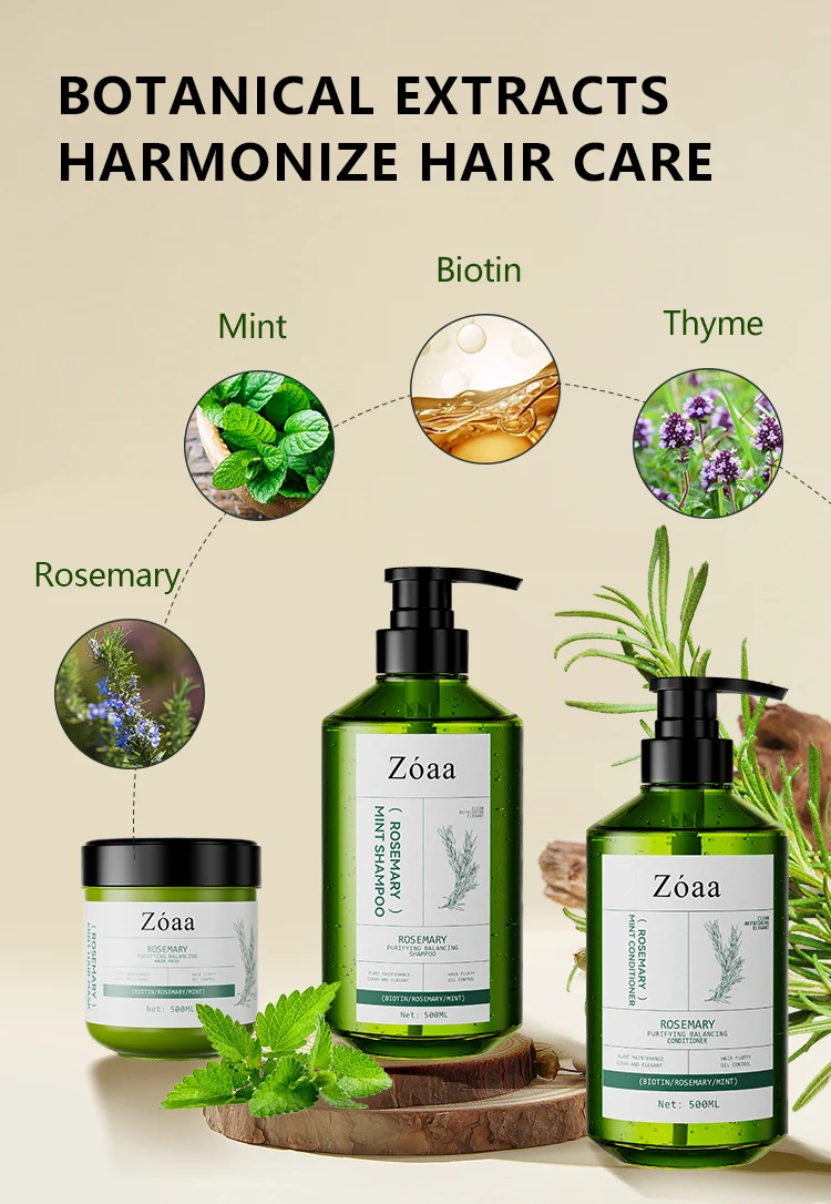 DIWEI Rosemary Oil Shampoo - Natural Hair Growth Solutions