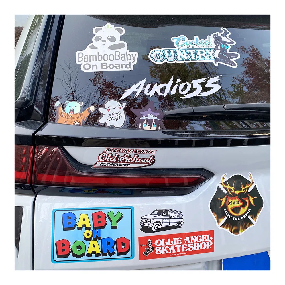 UV Proof Custom Lettering Car Rear Glass Windshield Vehicle Windscreen ...