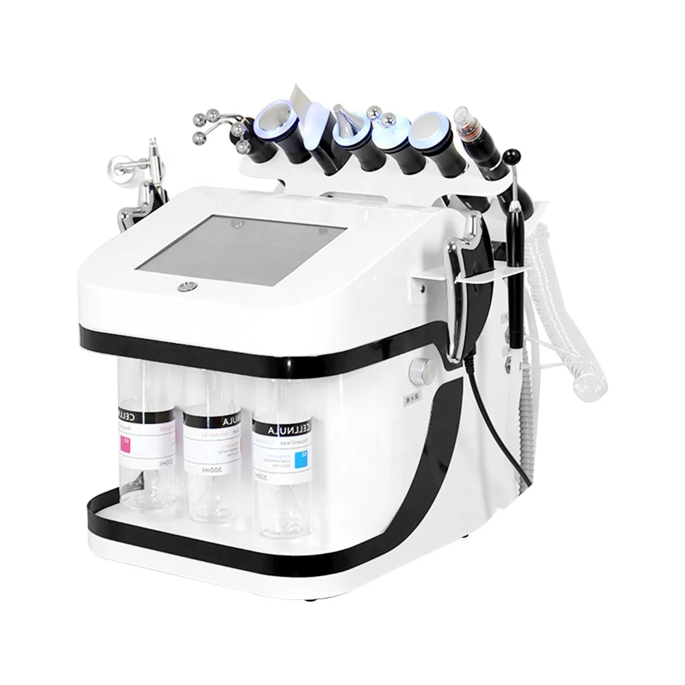 Commercial 10-in-1 Hydra Oxygen Facial Machine Water Oxygen Hydra ...