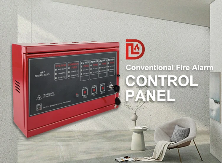 Penjualan Laris Panel Kontrol Alarm Kebakaran Konvensional 4 Zona ...