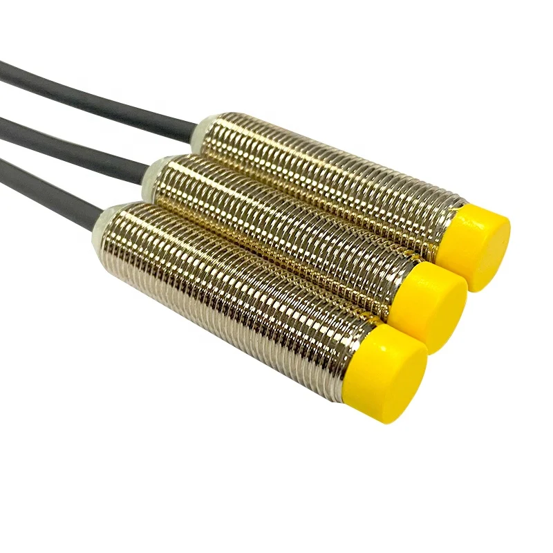 M12 Inductive Proximity Sensor Non-embedded Inductance Transducer For ...