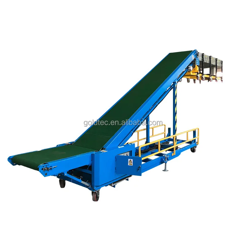 Goldtec Telescopic Belt Conveyor - Efficient Loading/unloading