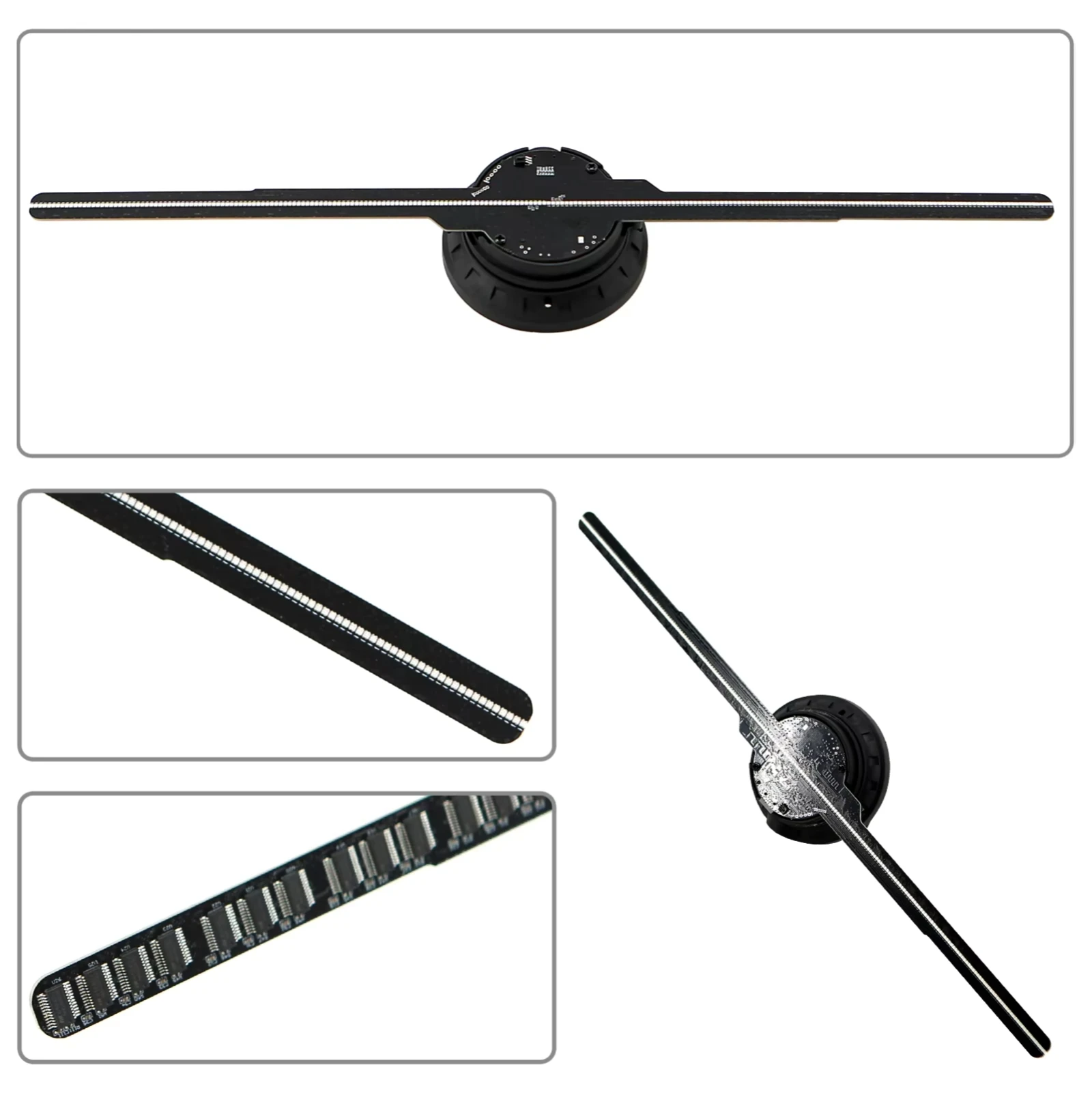 High Resolution Human 1X3 Splicing 65cm Cloud Control Wifi Holographic ...