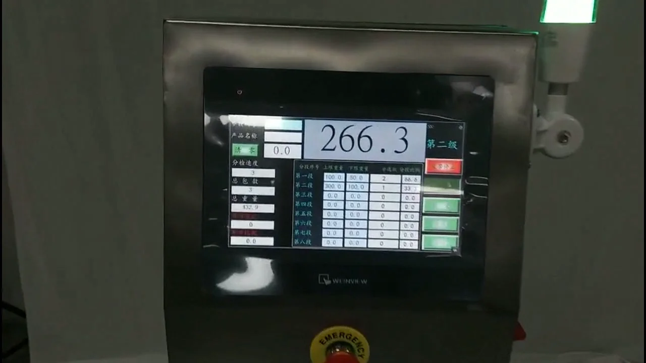 With Two Stage Sorting Function Using The Photoelectric Weight ...
