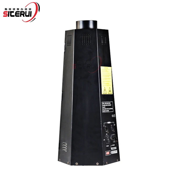 Siterui 100w Hexagon Fire Machine Dmx Control Real Fire Flame Projector ...