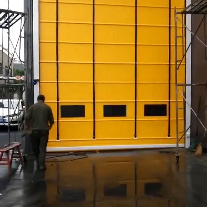 Factory Fast Industrial Pvc Warehouse Interior Fast Roller Shutter Pvc ...