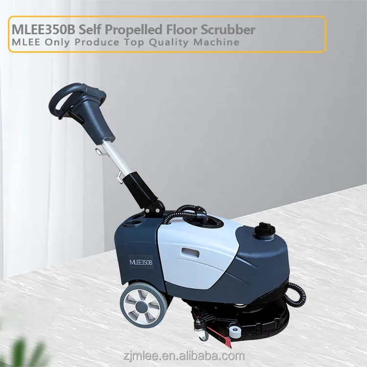 Mlee350b Shop Wet Dry Floor Brushing Machine 13 Inch Squeegee Reverse ...