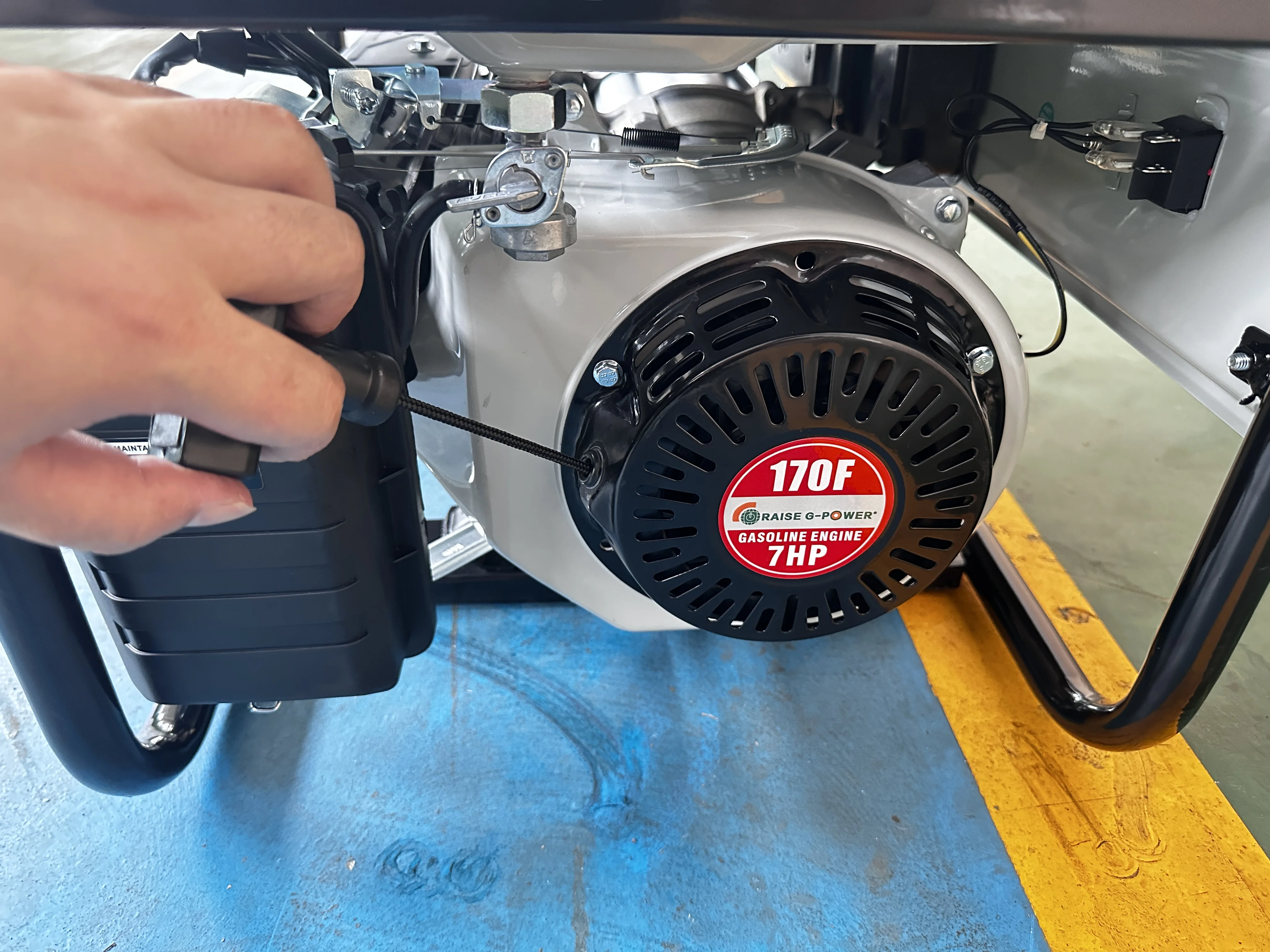 Portable Power Station Generator 4-Stroke Engine 230V 12h Running Time ...