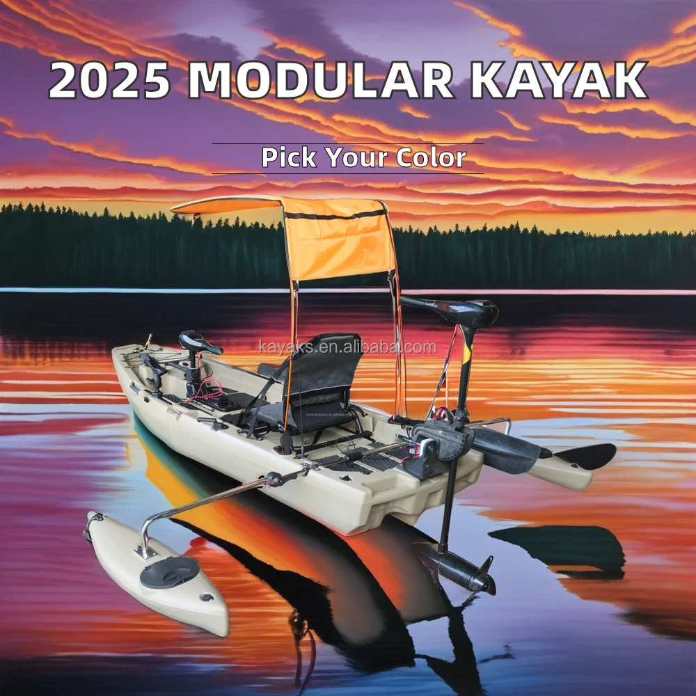 Vicking Modular Pedal Kayak - 2.96M Electric Motor Kayak