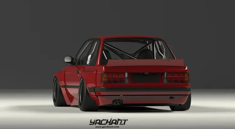 Fiber Glass E30 Coupe Body Kit - High-Quality & Durable