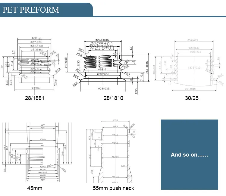 28mm PET Preform - Sustainable and Versatile Solutions