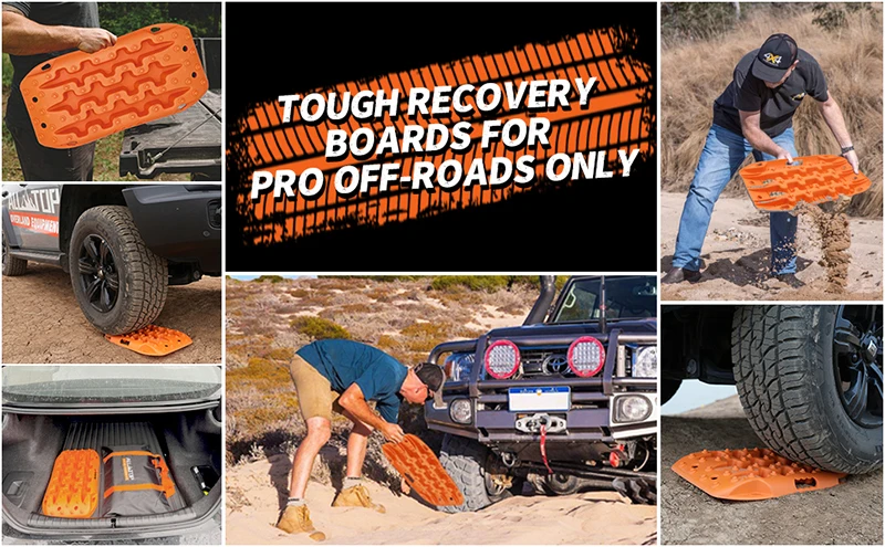 High Quality 4x4 Off Road Nylon Recovery Track Sand Ladder Emergency ...