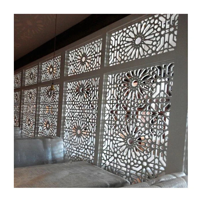 Hotel Decorative Metal Screens Room Divider Engraving Board Wall ...