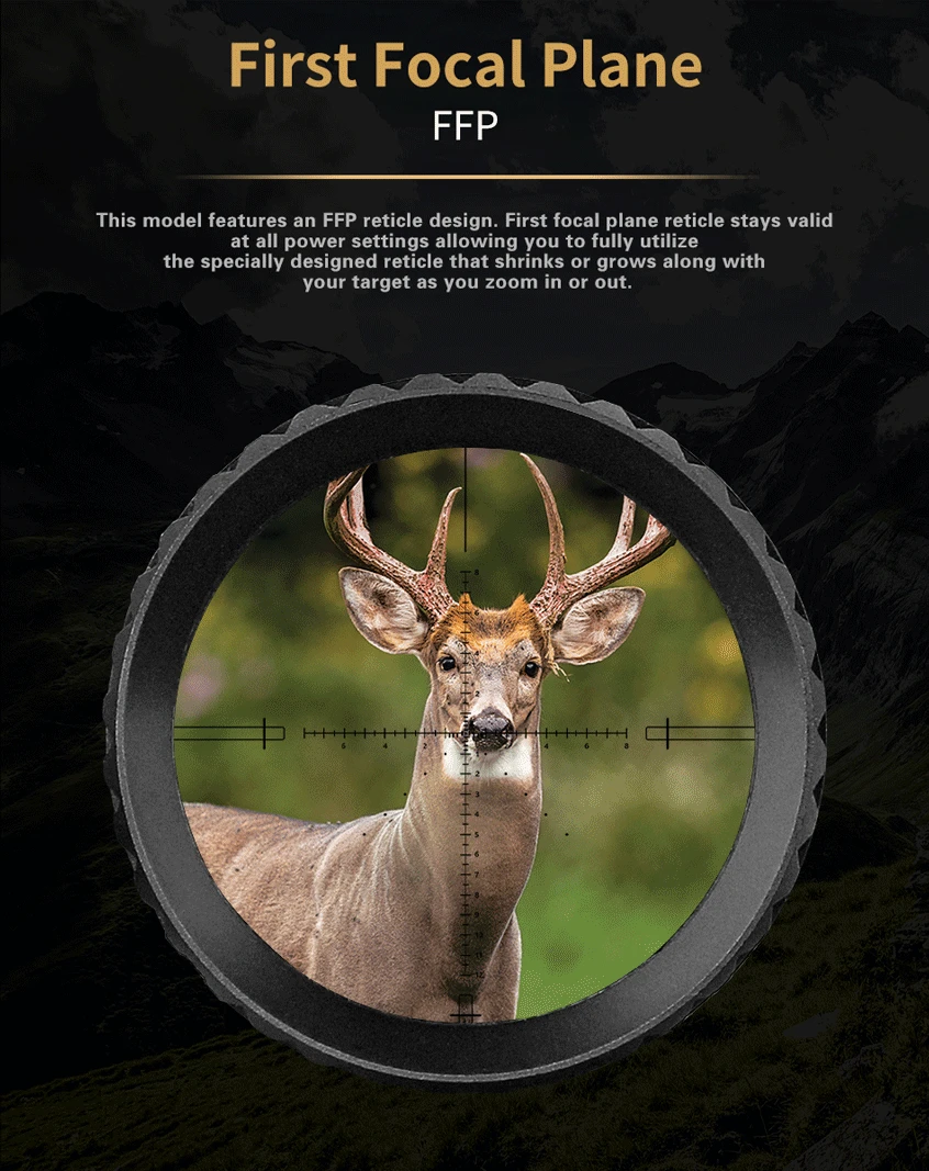 Spina Optics High Resolution Scope Ffp 4.5-27x50 Sfir Tactical Scope With Red Illumination Ultra ...