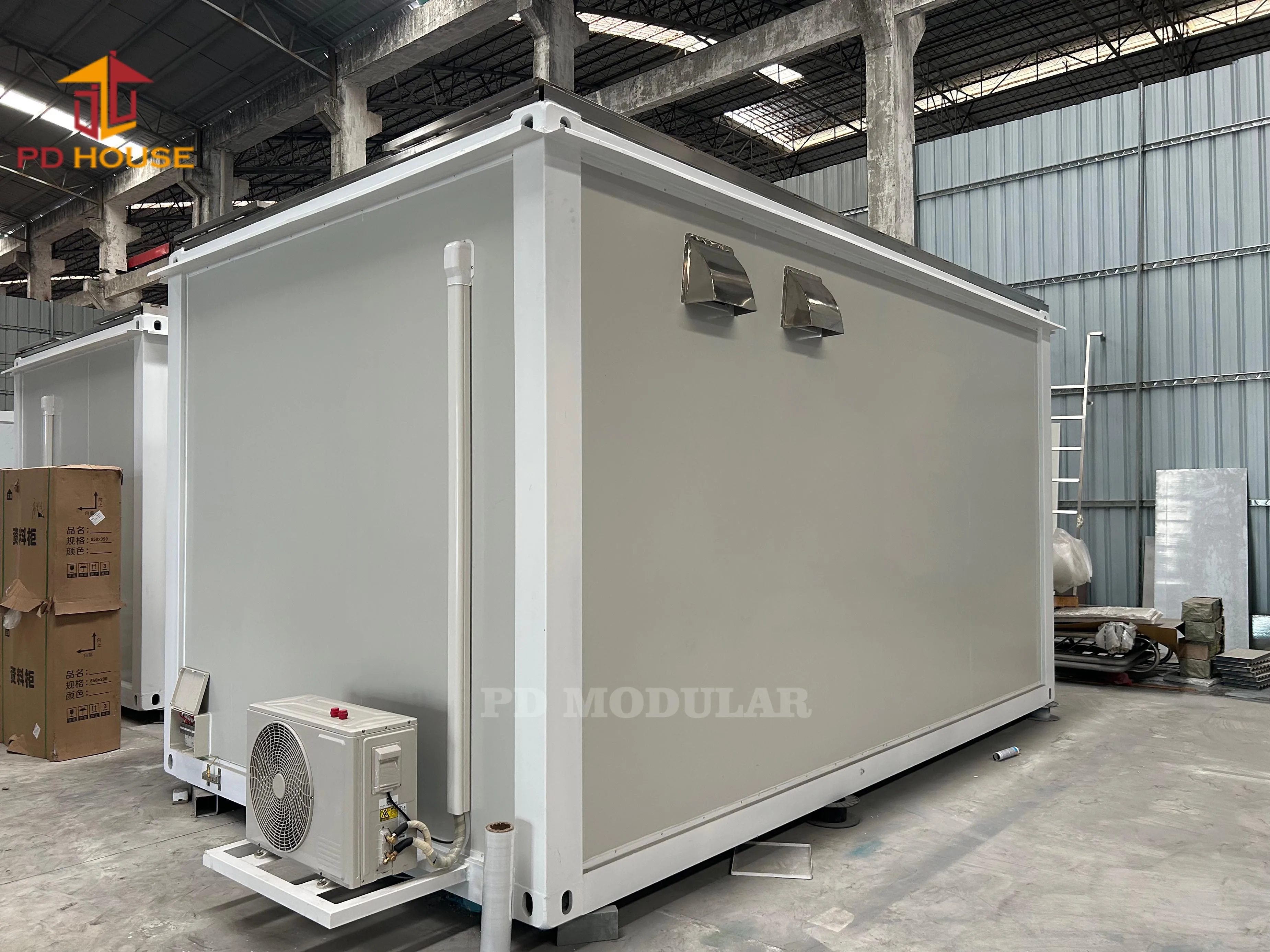 Modular Prefab Telecom Equip Pre-fabric Shelter Container Including ...