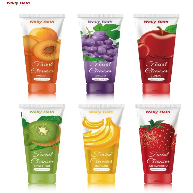 Private Label Vegan Natural Women Facewash Deep Clean Whitening Pink ...