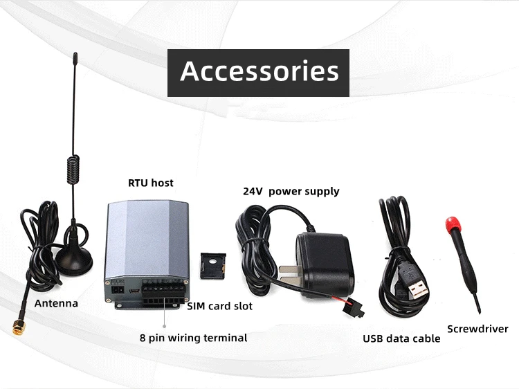 3 Channel Analog Input Modbus Rtu Iot Gateway Multi Function 4g Wifi ...
