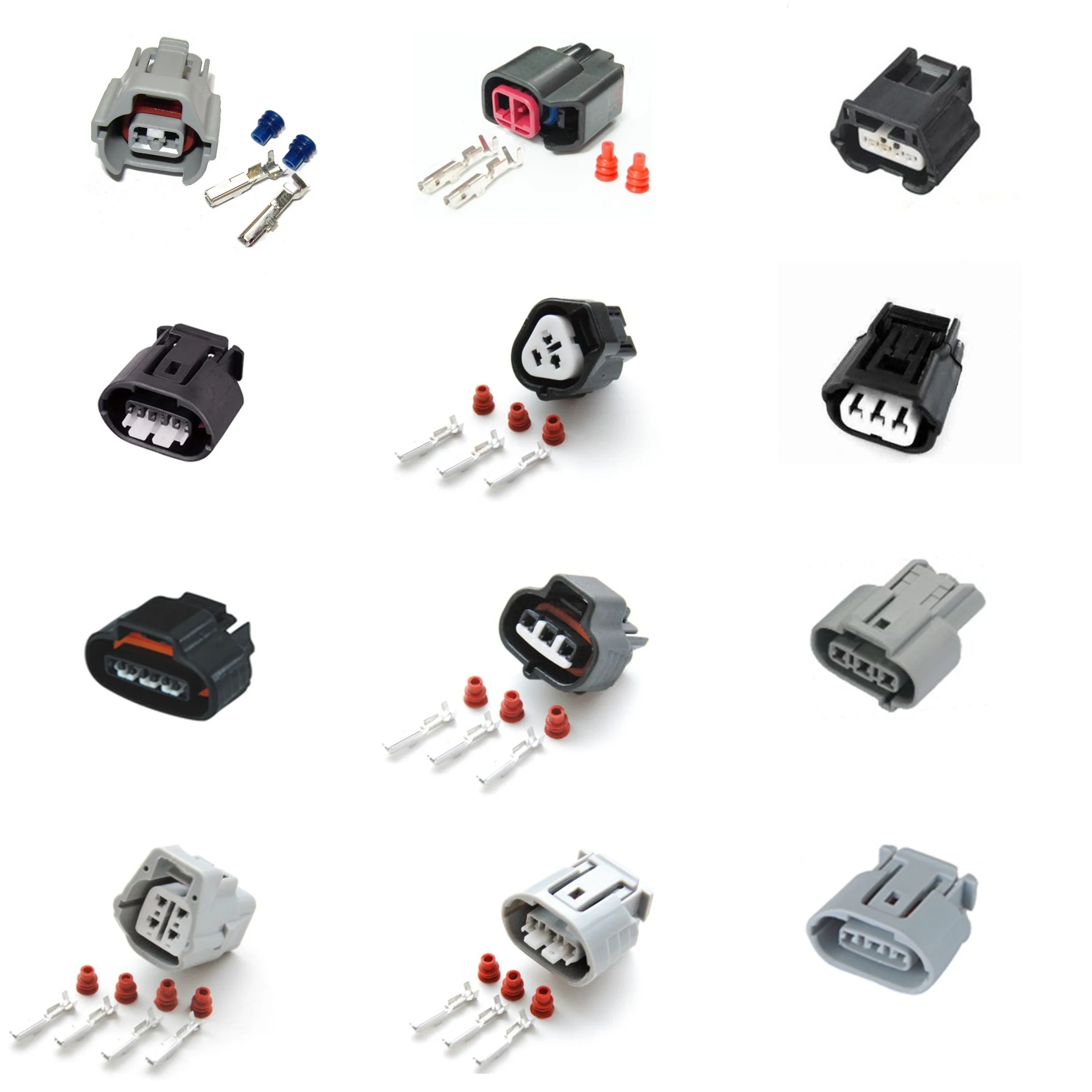 2 Pin 3 Pin 4 Pin Car Sensor Plugs for Toyota & Mazda