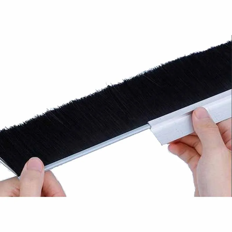 Industrial Nylon Bristle Sliding Door Roll Strip Brush Weather Strip ...