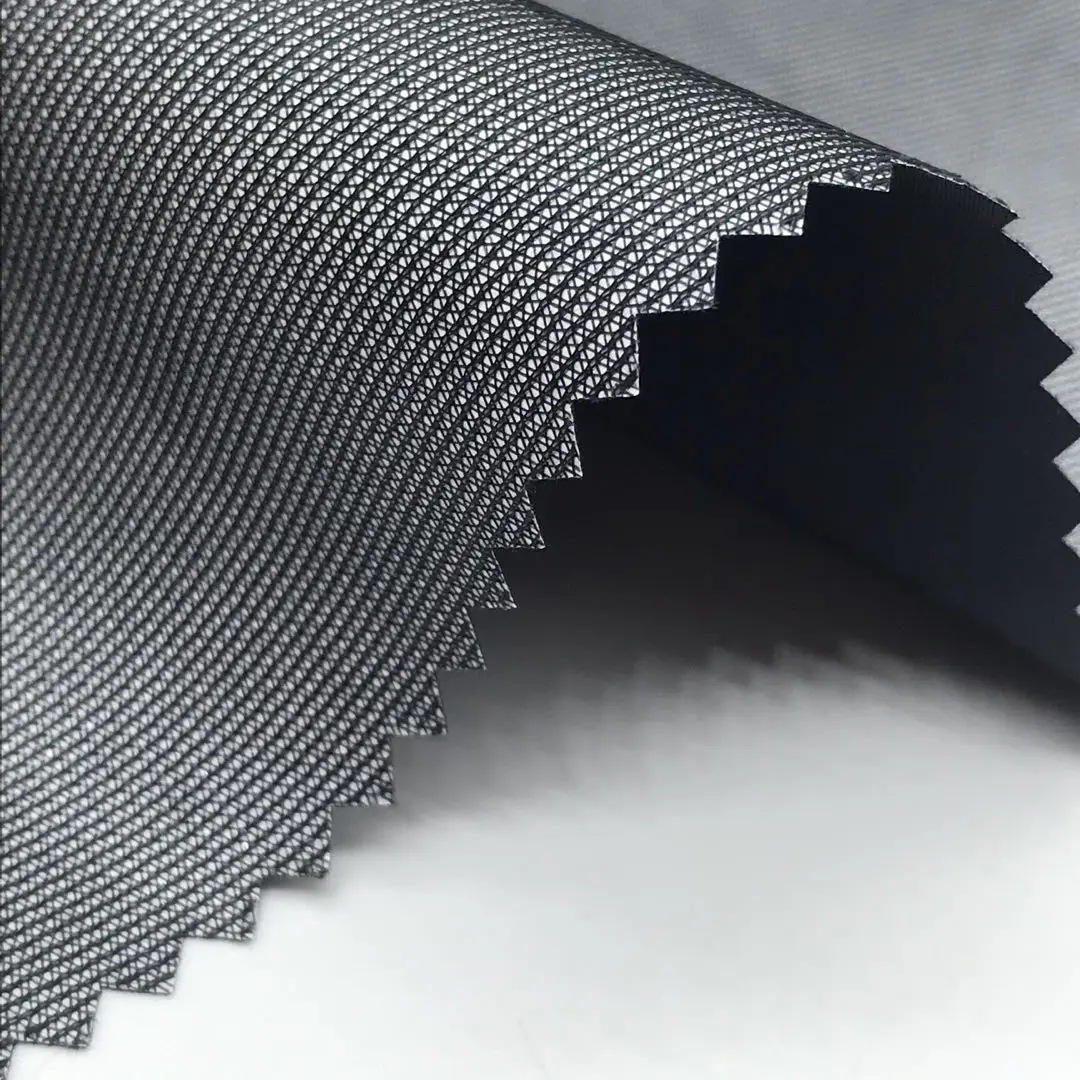 Three Layers Fabric 50D Dewspo Laminated TPU Tricot for Jacket Trousers Coat Waterproof ...