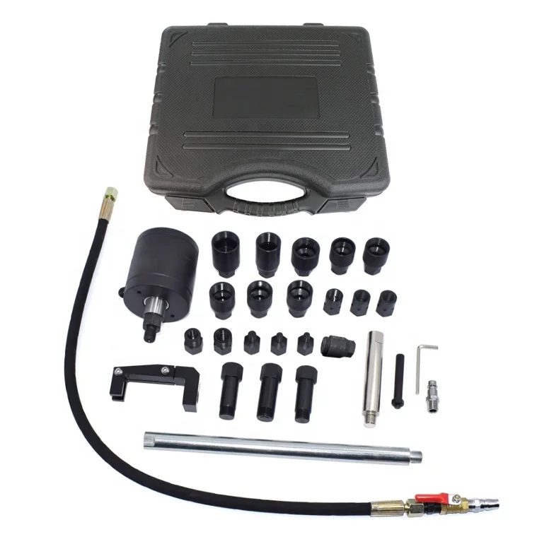 Hot Sale 28 Pcs Universal Pneumatic Diesel Injector Puller Kit Removal ...