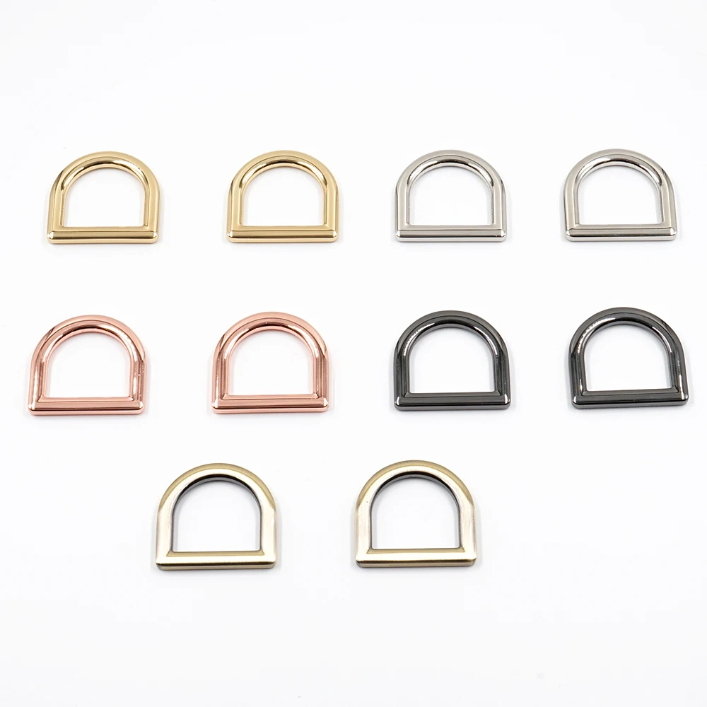 Wholesale Bag Accessories 1" Rainbow D Ring Gold Dog Collar D Ring ...