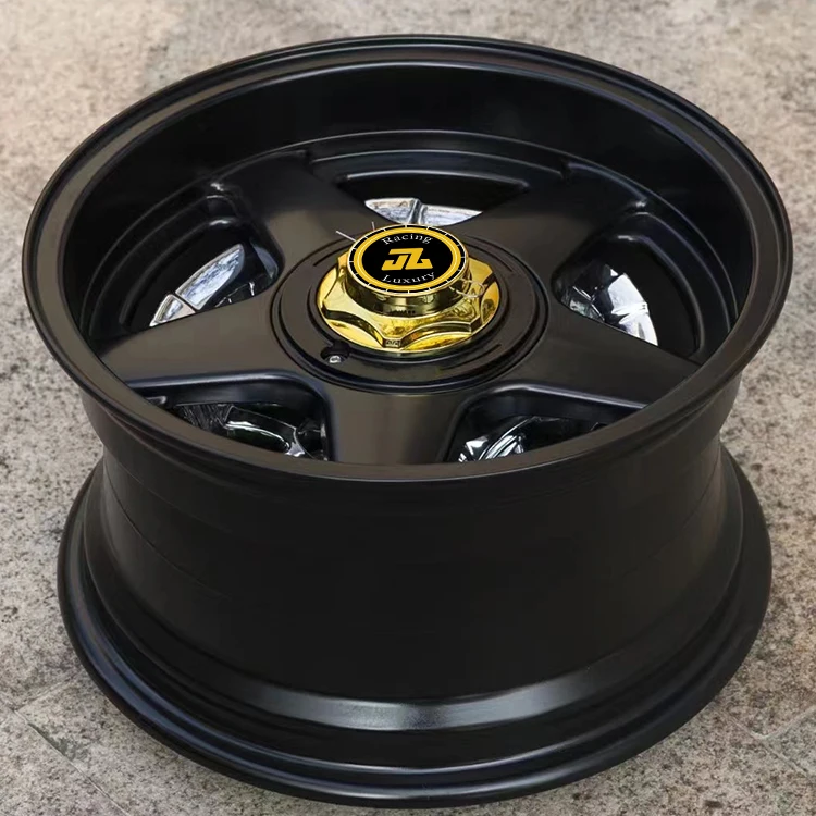 Jiangzao 2-piece Deep Dish Wheels Car Alloy Wheels15 Inch Concave 112 / ...