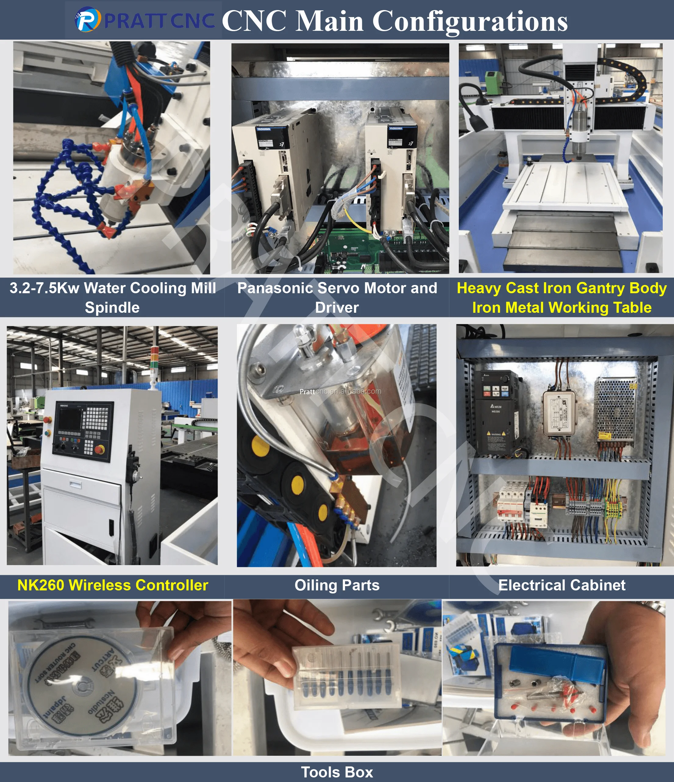 Cnc Milling Machine 3d Router Cnc Wood Acrylic Stone Metal Aluminum ...