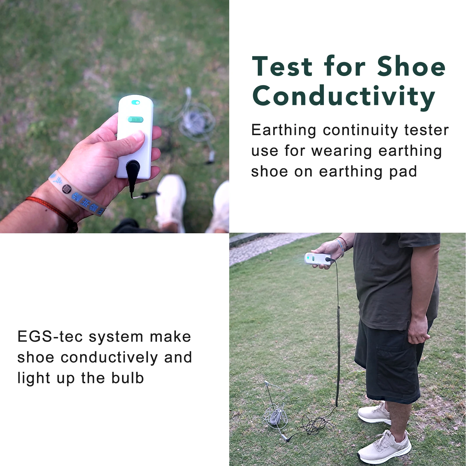 Earthing Shoes Electron Conductive Running Nurse Shoes Conductivity ...