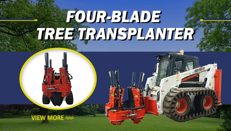 Official Skid Steer Tree Transplanter And Tree Spade With Good Price ...